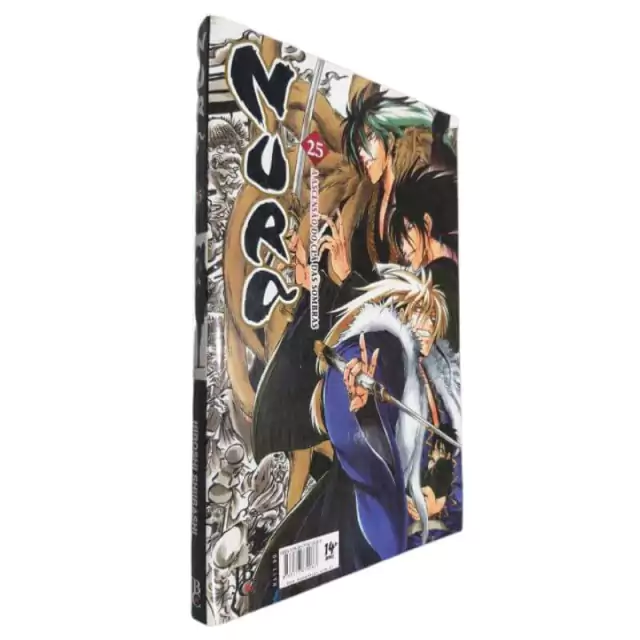Livro Físico HQ Mangá Nura A Ascensão do Clã das Sombras Volume 25 ...