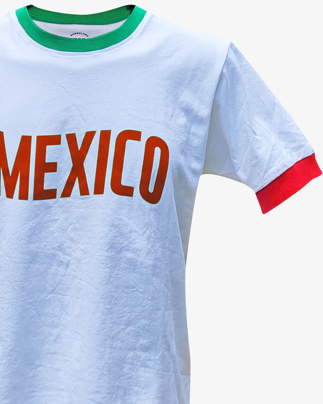 Jersey Retro México 1980 Hugo Sanchez Bco/Rjo