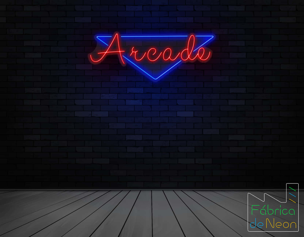 Luminoso Arcade 90cm em Neon de Led