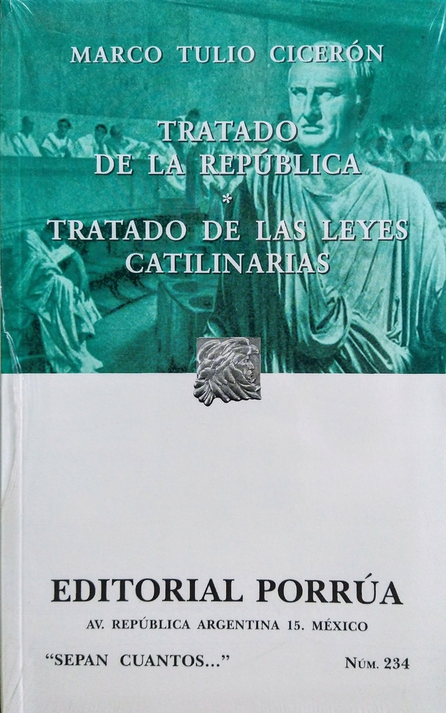 Tratado De La República. Marco Tulio Cicerón.