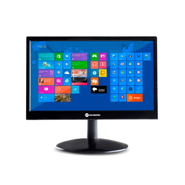 MONITOR 15 4 LED GOLDENTEC HDMI - Comprar em ContacteMe