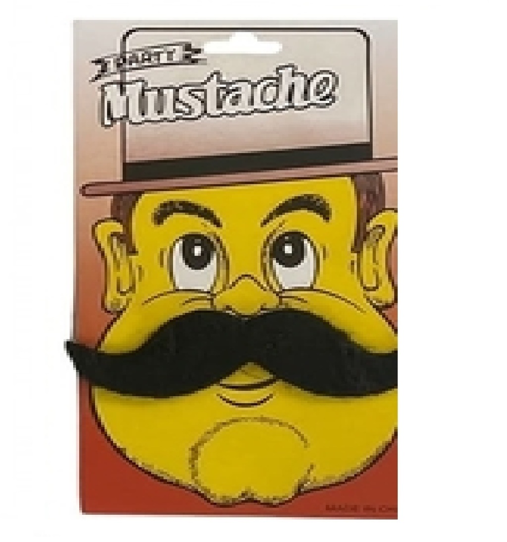 Bigode Modelo Mustache - Comprar em FORTALFESTA