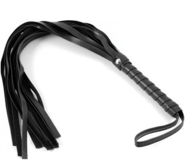 Chicote de Couro Preto - Comprar em FORTALFESTA