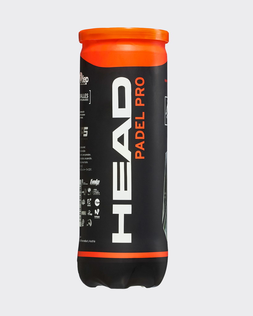 Pelotas HEAD 3B Pádel Pro - Tienda Deportiva