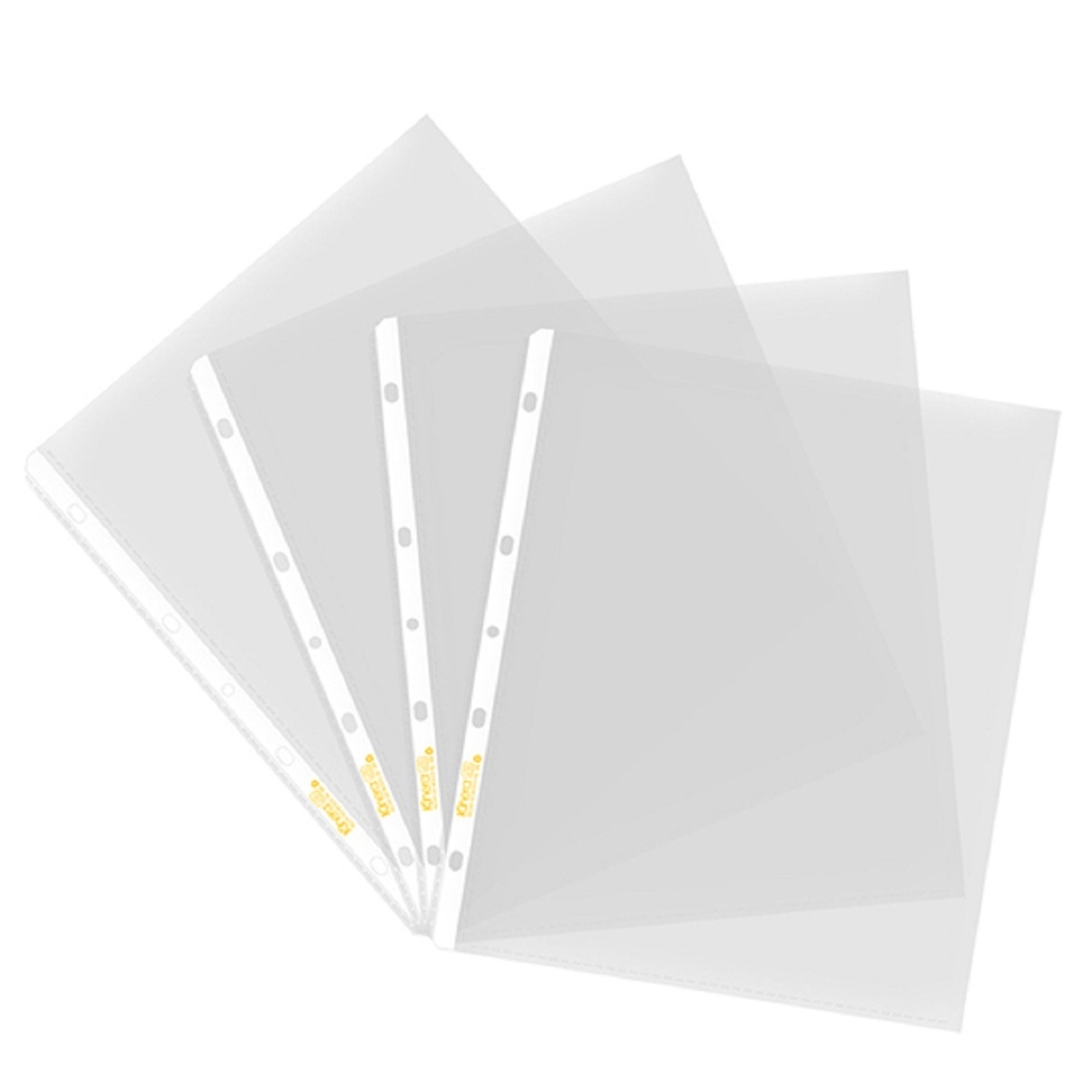 Protector de hojas traslucidos Kinera 350 tamaño carta bolsa con 25 pzas