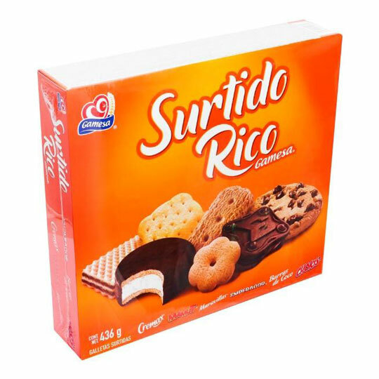 GALLETAS SURTIDO RICO 436 GRAMOS - Comprar en Axudia