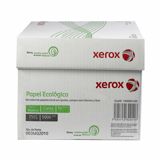 PAPEL BOND CARTA 5000 HJS XEROX 93% BL - Axudia
