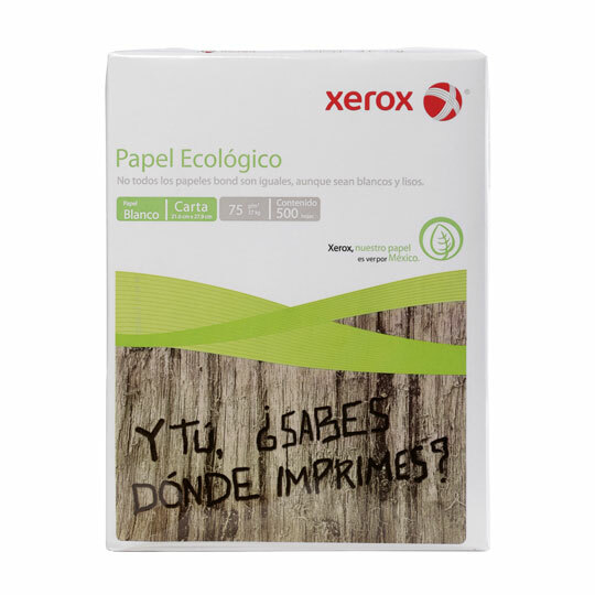PAPEL BOND CARTA 5000 HJS XEROX 93% BL - Axudia