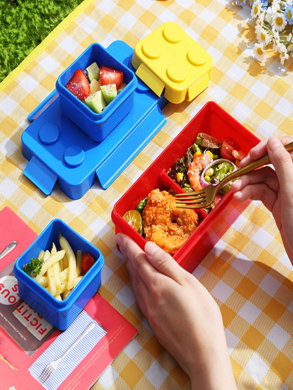 Lunch Box Novedoso: ¡Conserva Frescura y Estilo en tus Comidas