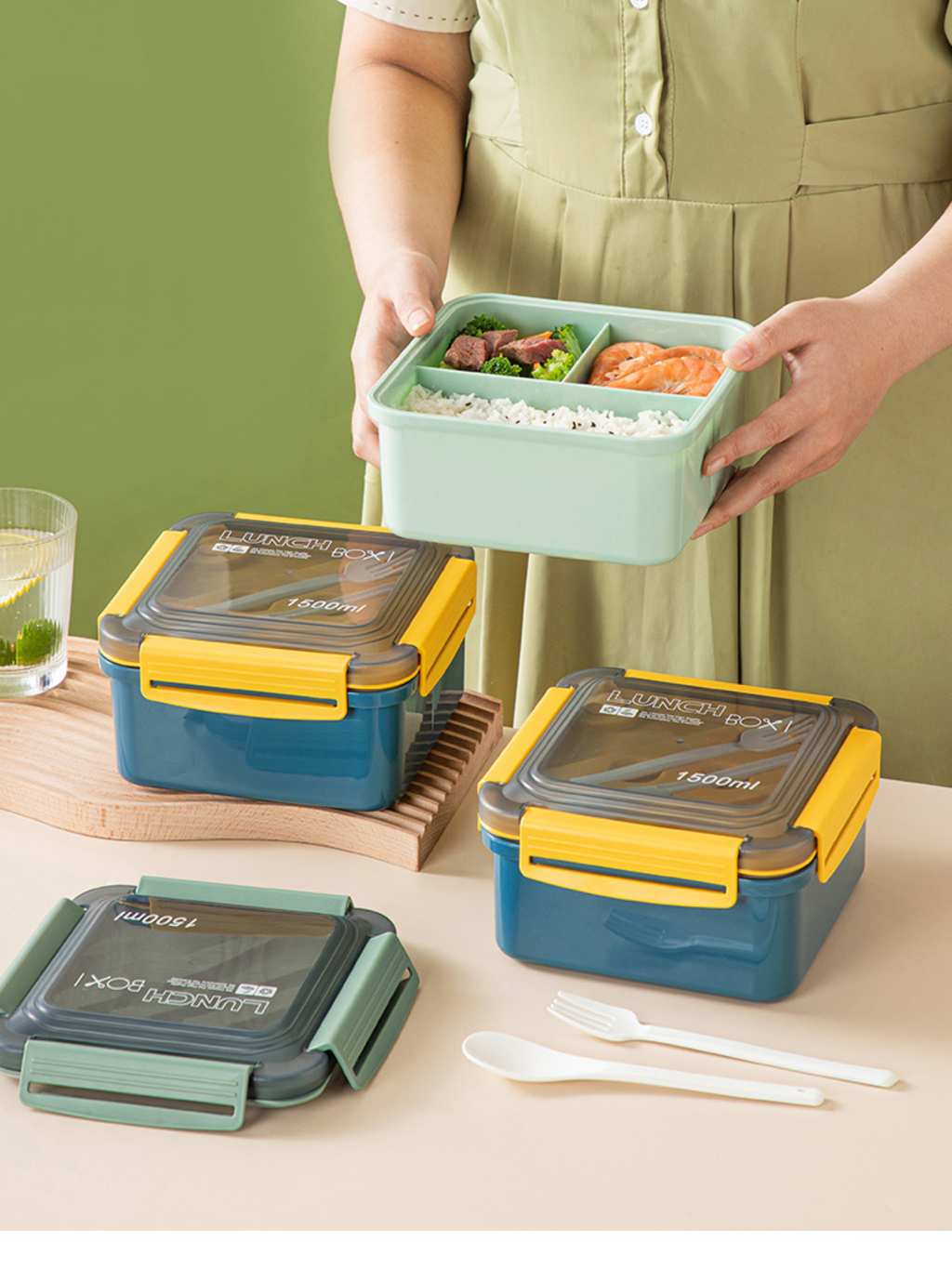 Lunch Box Novedoso: ¡Conserva Frescura y Estilo en tus Comidas