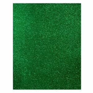 PLIEGO FOMI C-DIAMANTINA 133 VERDE BANDERA DE CONFETTI