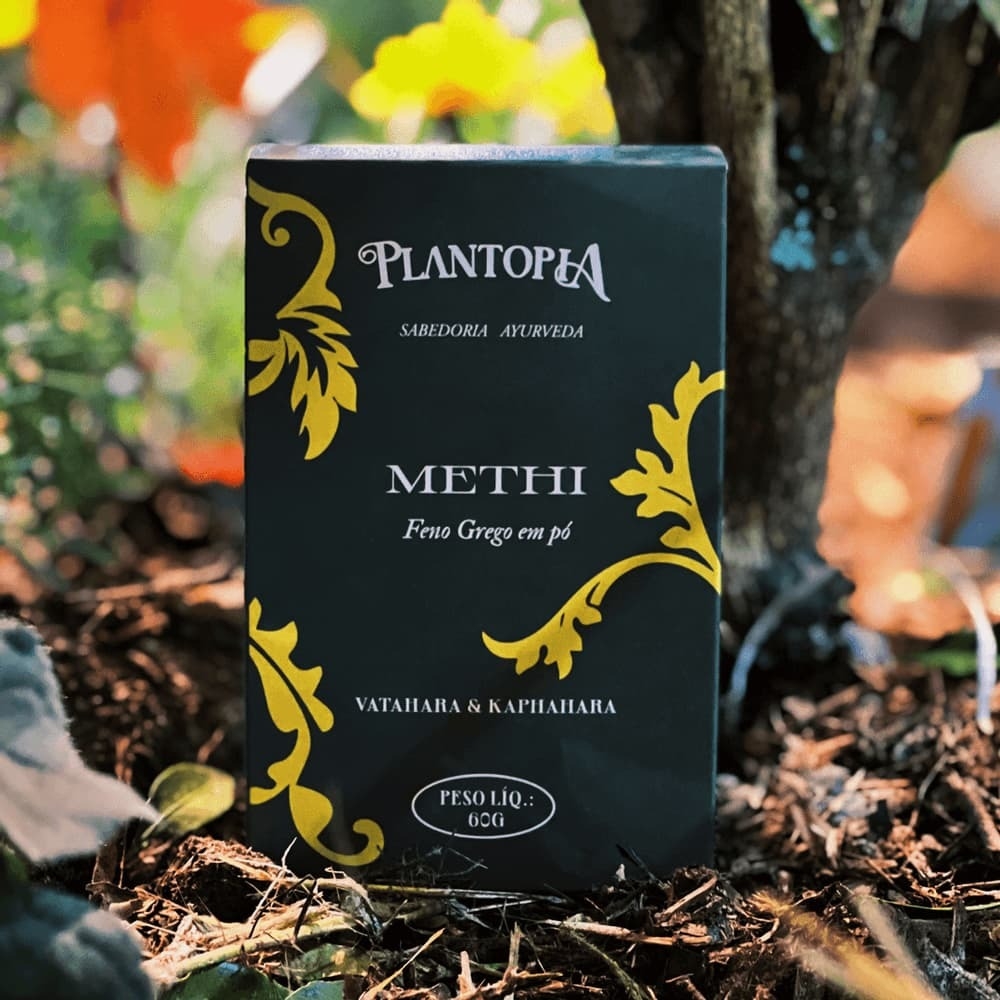 Feno Grego em pó - 60g - METHI Plantopia