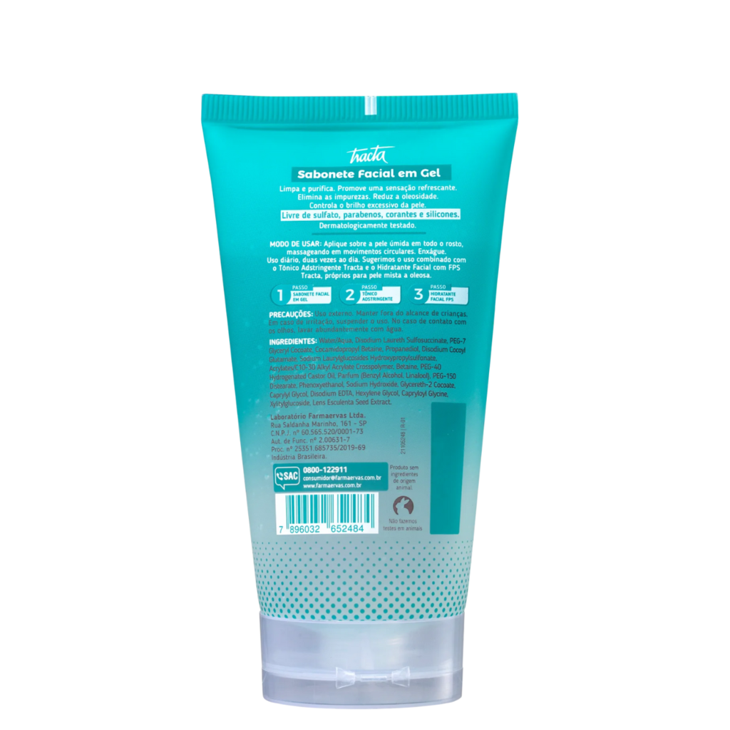 Sabonete Facial Tracta Pele Mista a Oleosa - 150ml