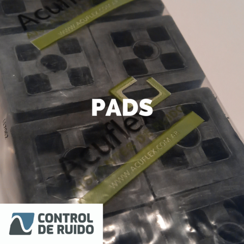 Pad antivibratorio para aislamiento de pisos | ControlDeRuido
