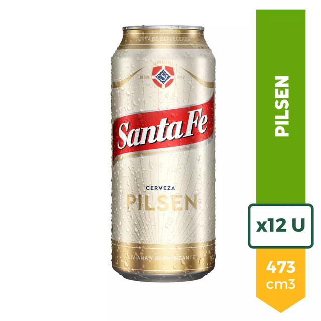 CERVEZA SANTA FE PILSEN - Comprar en Asterix