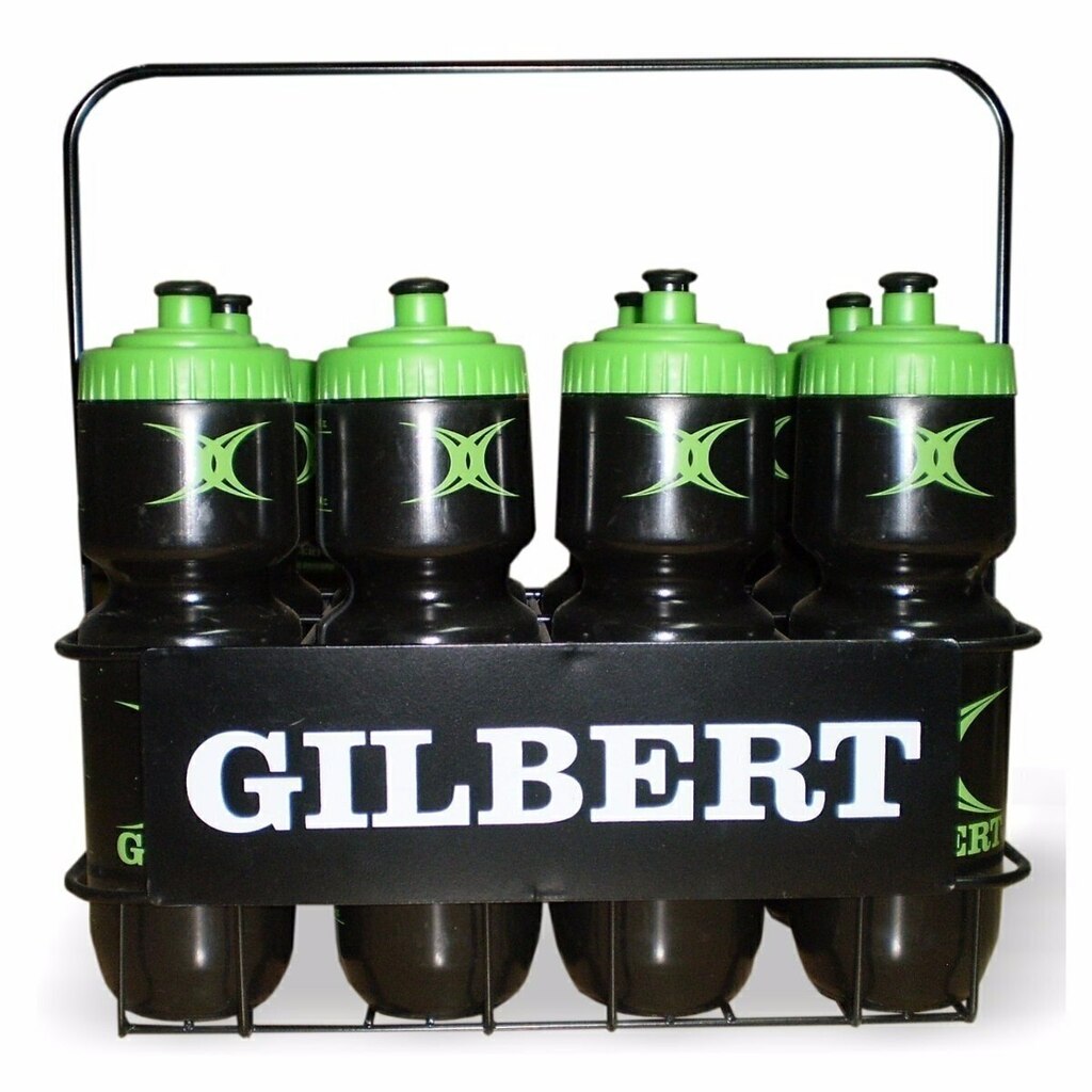 Set canasto metal con 8 Botellas GILBERT 700ml