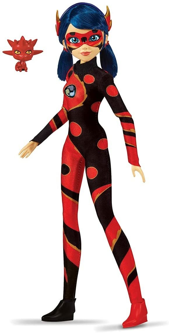 Muñeca Miraculous Ladybug DragonBug con Longg