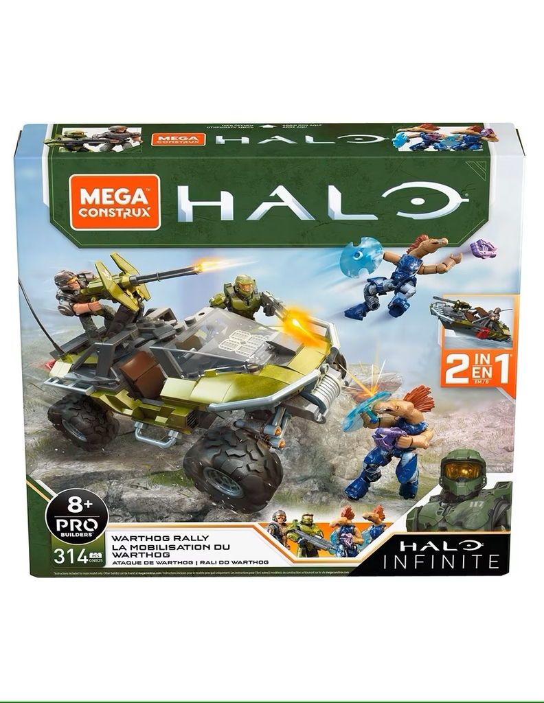 Mega Construx Halo - Ataque de Warthog