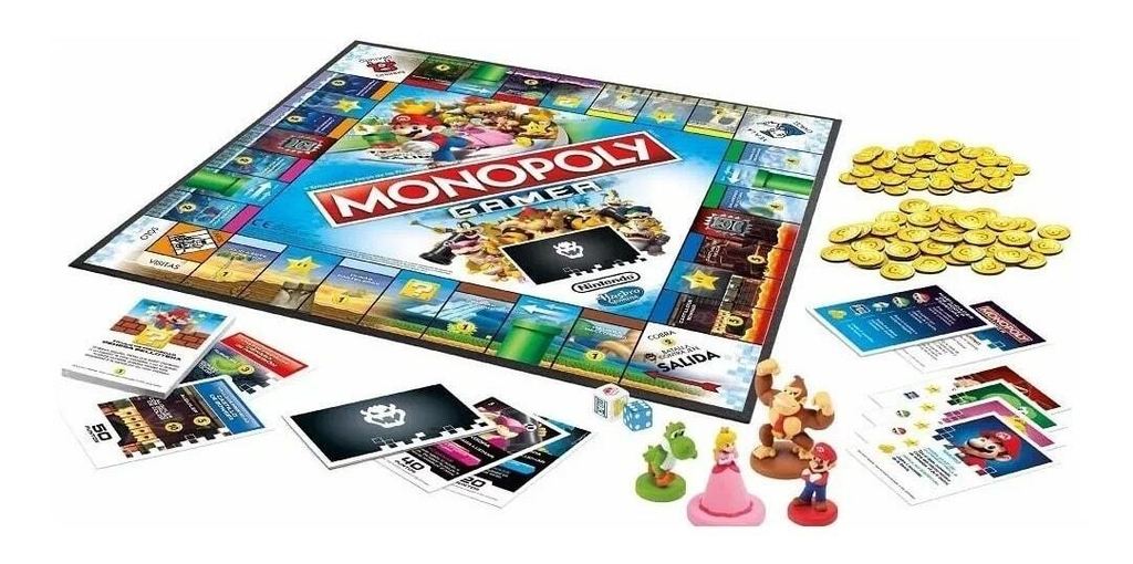 Monopoly Gamer Mario - Token de Wario Bonus