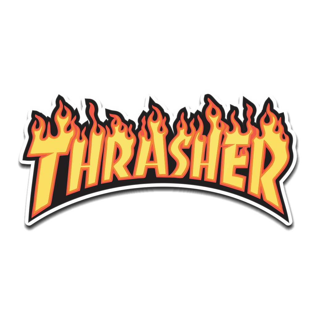 THRASHER - FLAME - Comprar em Fresh Stickers