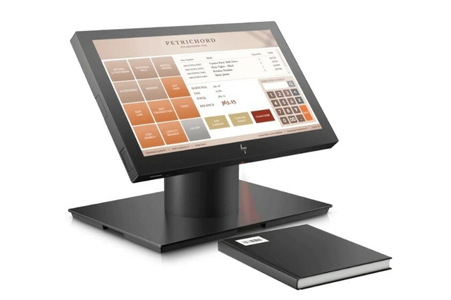 Terminal Touch HP Engage 141 , Celeron, 8gb RAM, 128GB SSD, Windows 10 ...