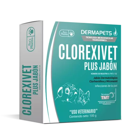 CLOREXIVET PLUS JABÓN 100 GRS - URBAN VET MEX