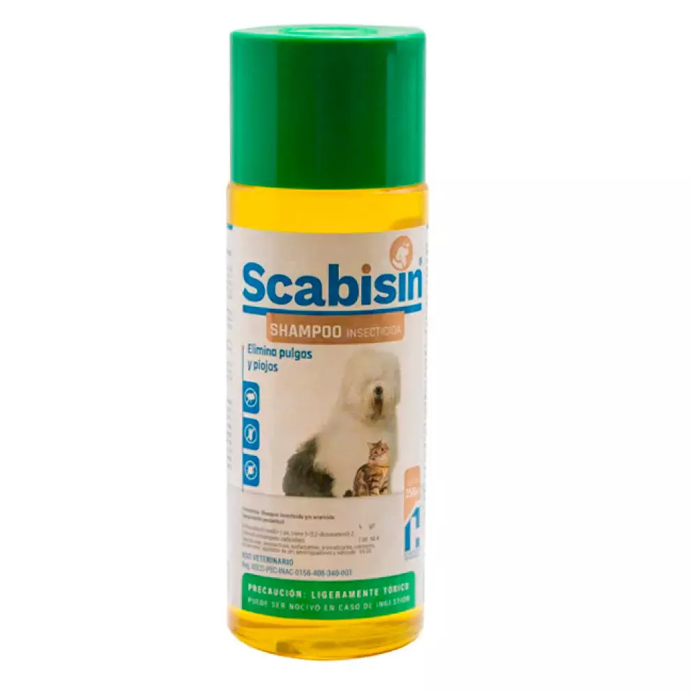 SCABICIN SHAMPOO 250 ML. - Comprar en URBAN VET MEX