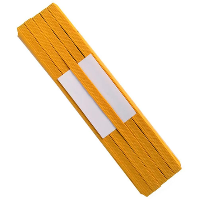 Elástico Chato Colombe 7mm nº 12 São José 10 metros Cor Amarelo Ou