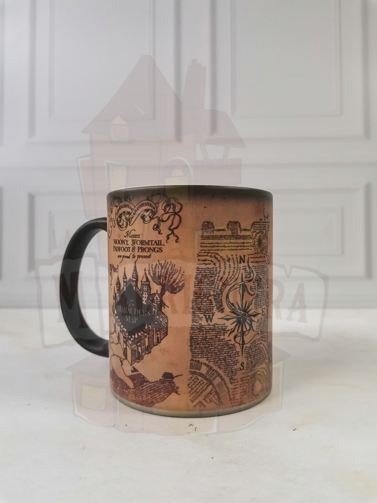 Taza Mágica Mapa del Merodeador - La Madriguera
