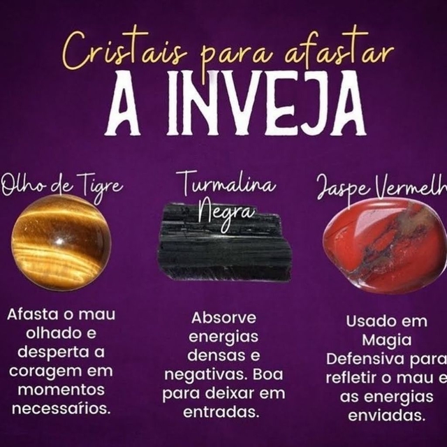 Pedras naturais/ cristais para inveja - Essencial Kenko