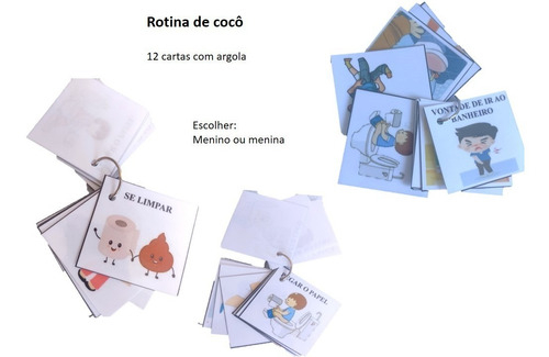 Rotina Visual Completa Para Auxiliar Autistas Com Rotinas