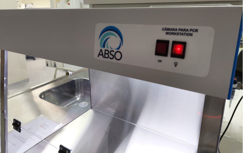 CÂMARA de TRABALHO para PCR, DNA E RNA - WORKSTATION 2 ABSO