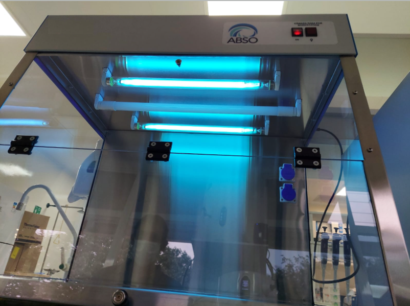 CÂMARA de TRABALHO para PCR, DNA E RNA - WORKSTATION 2 ABSO