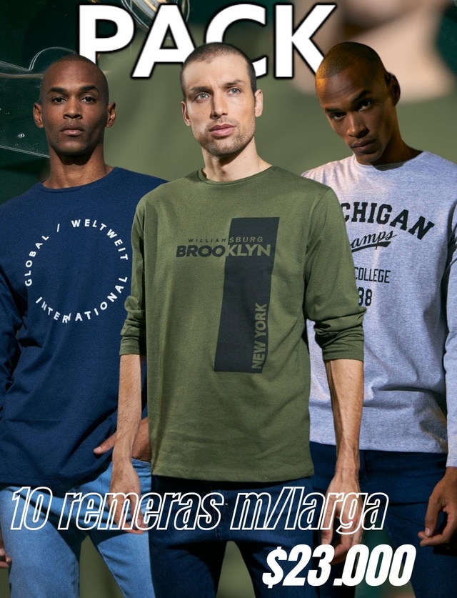 Comprar Remeras en Battaglia Packs