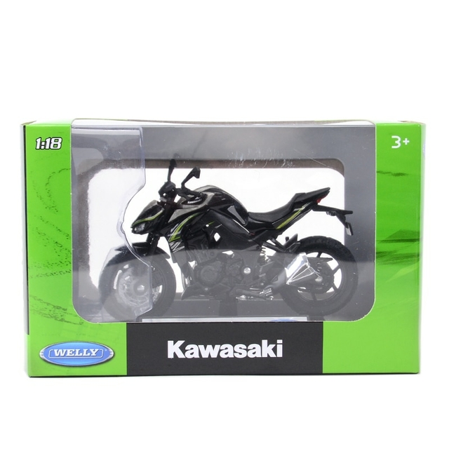 Welly Moto Miniatura Kawasaki 2017 Z1000 | Escala 1:18