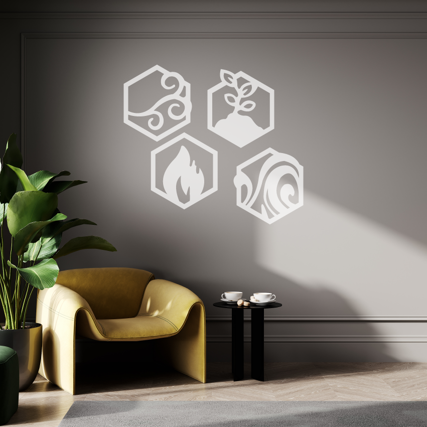 4 elementos - Comprar en Ryper