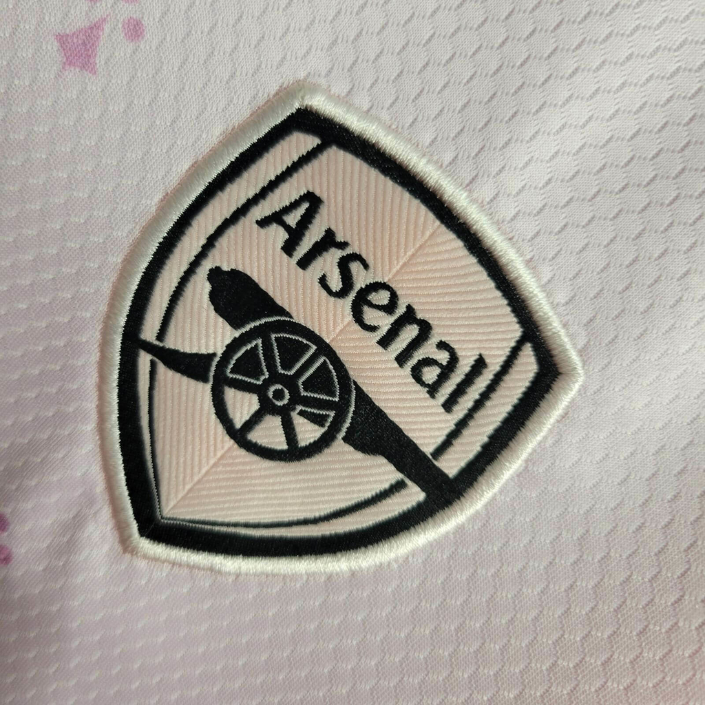 Camisa Arsenal Away 22/23 Torcedor Feminina - Rosa