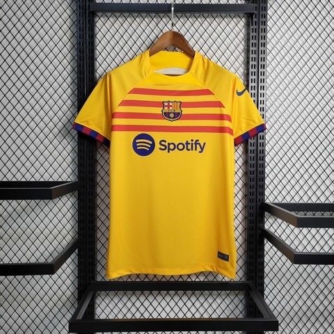 Camisa do Barcelona Away 21/22 Roxa - Gb Imports