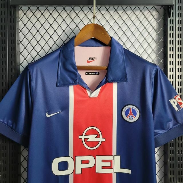 Camisa Retrô PSG 1998 Home Torcedor Nike - Azul