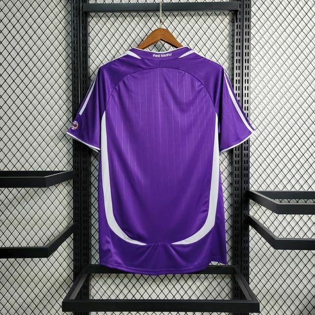 Camisa Retrô Real Madrid 2006 Torcedor Adidas Masculina - Roxo