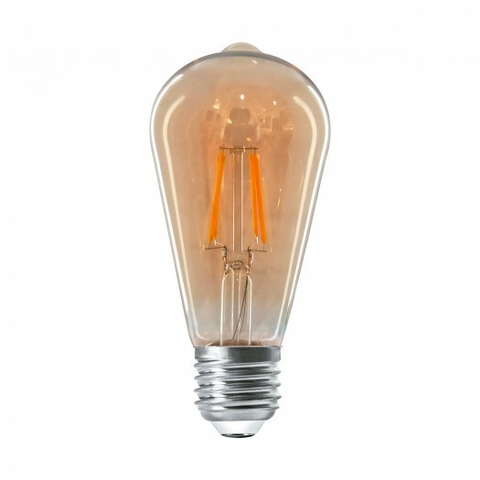 LAMPARA LED VINTAGE 4W 350LM 2700K 127V E27/CALUX VINT22-4WE27