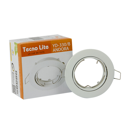 INTERIOR EMPOTRAR 100-240 GX5.3 TECNOLITE YD-330/B