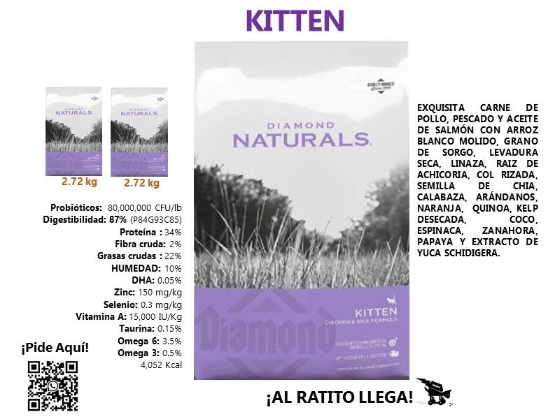 Croquetas Felino Kitten