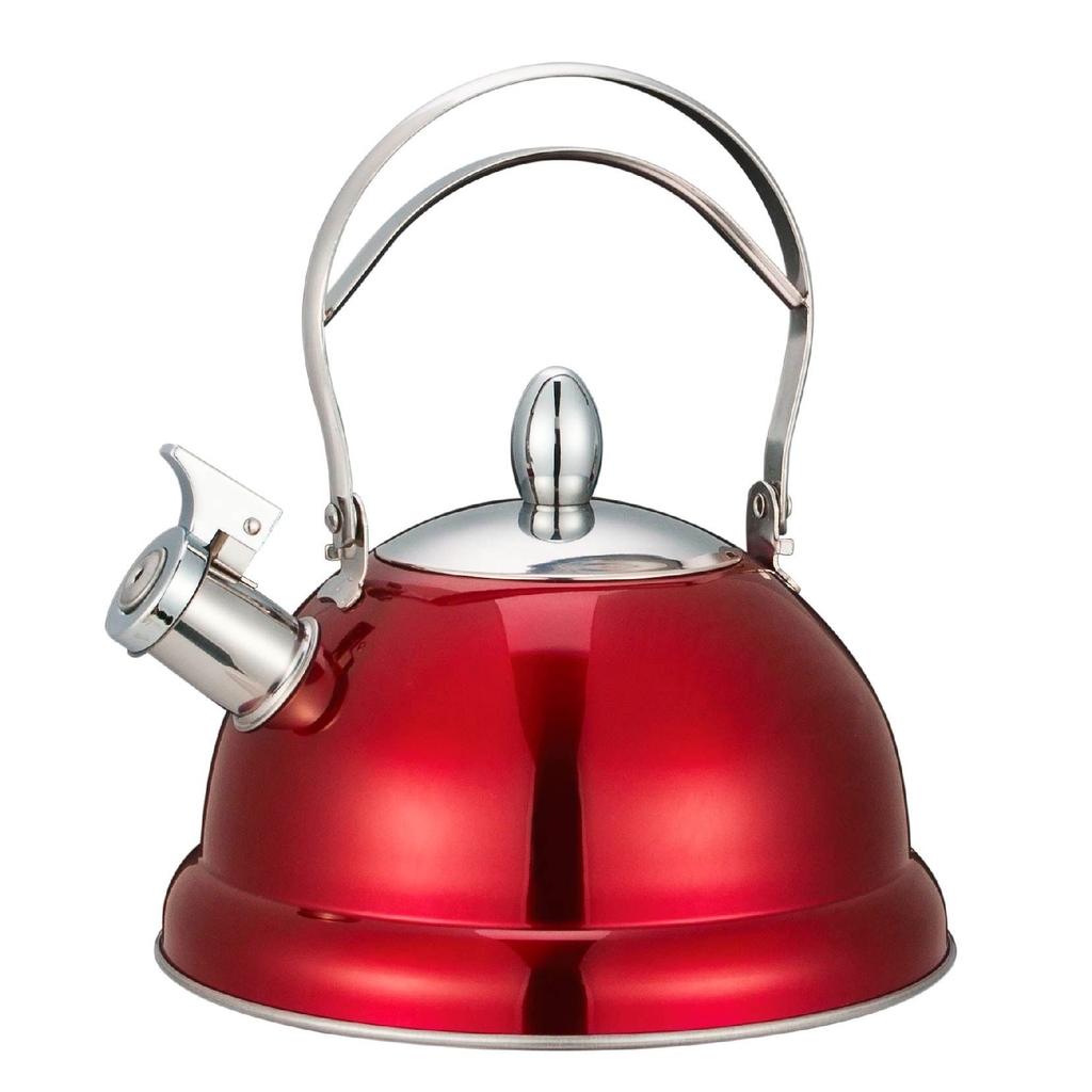 Tetera 3 L Roja Acero Inoxidable Induccion Fraciel