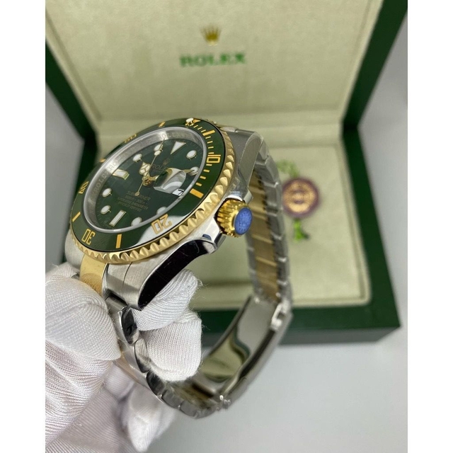 rolex subamariner misto verde