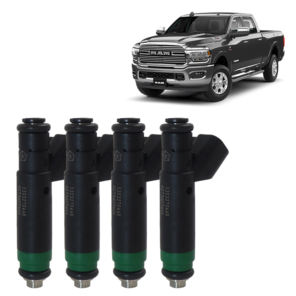 4 Bicos Injetores Dodge Ram Dakota Grand Cherokee 53032704ab