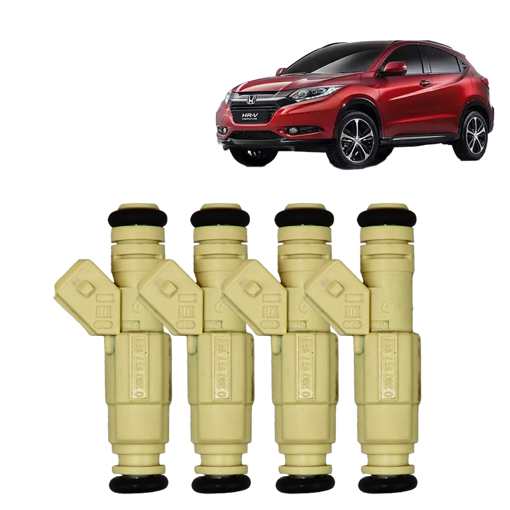Kit 04 Bico Injetor Honda Hrv 1.8 Flex 2019 Bosch Original