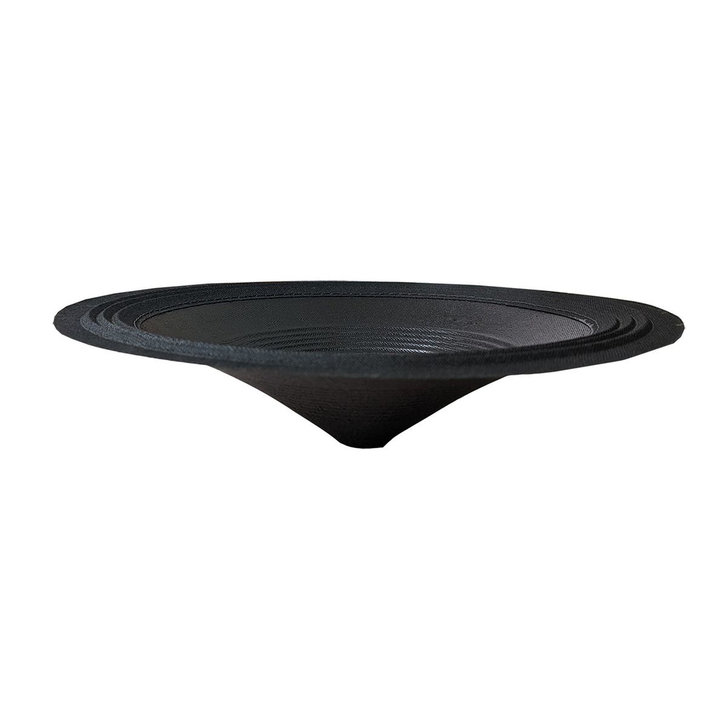 Cone 12" Prensado Frizado Reto Médio BTEC 3 ondas