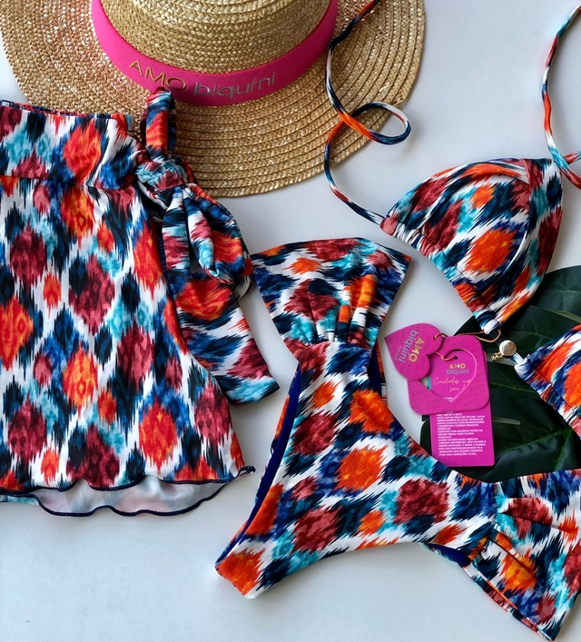 Conjunto Amanda Biquini + Shortinho