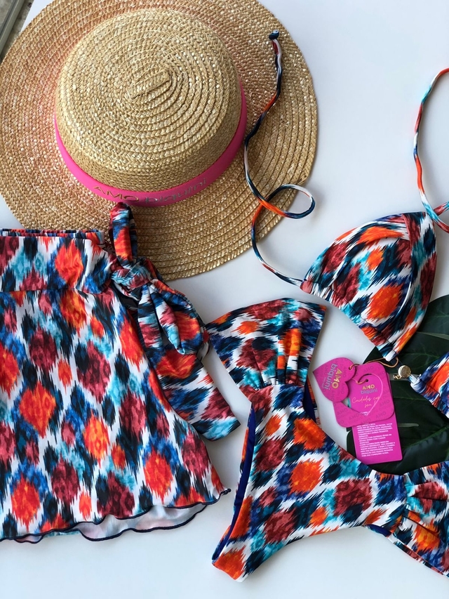 Conjunto Amanda Biquini + Shortinho